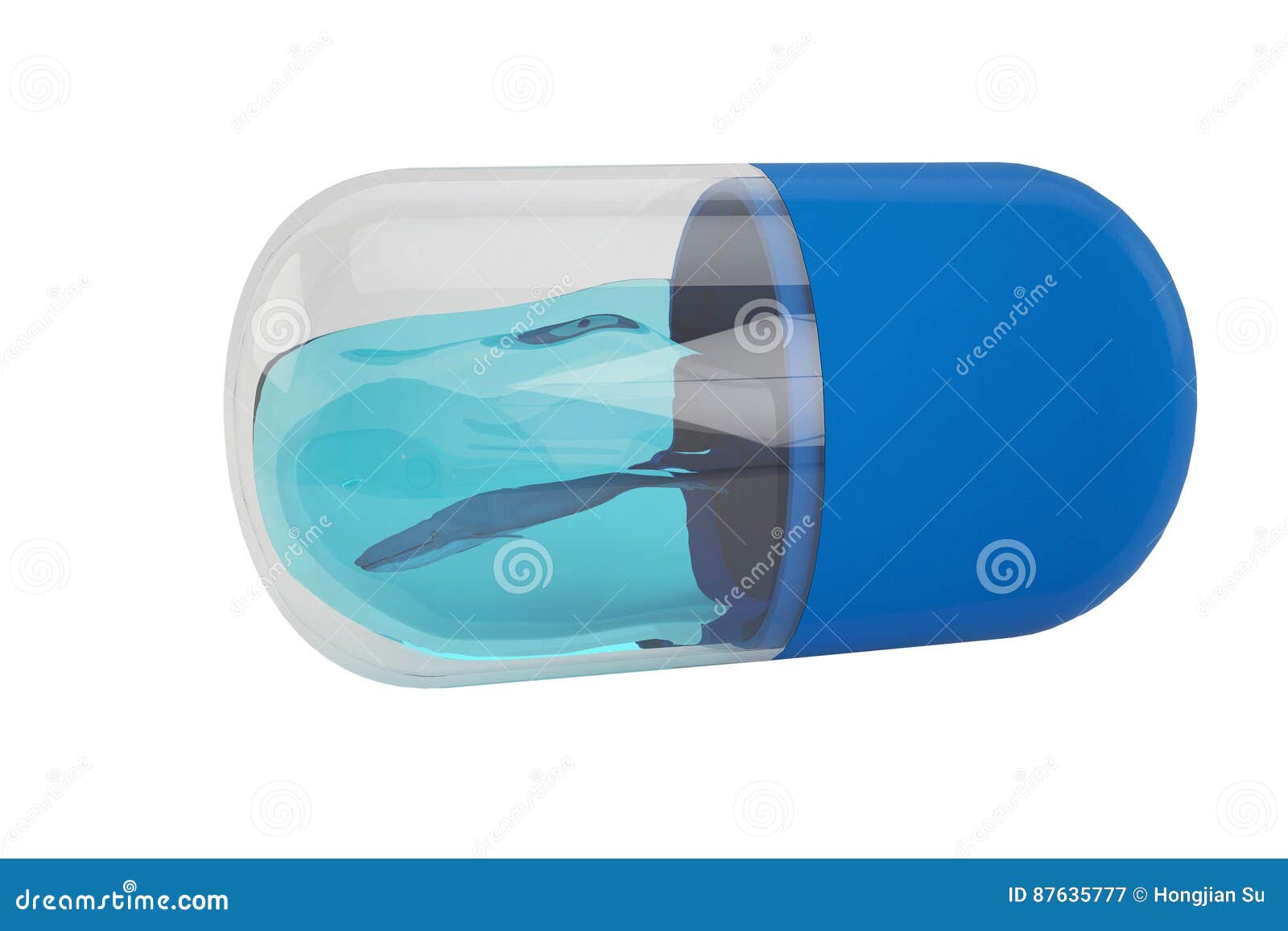 Capsules and Ocean stock illustration. Illustration of play - 87635777