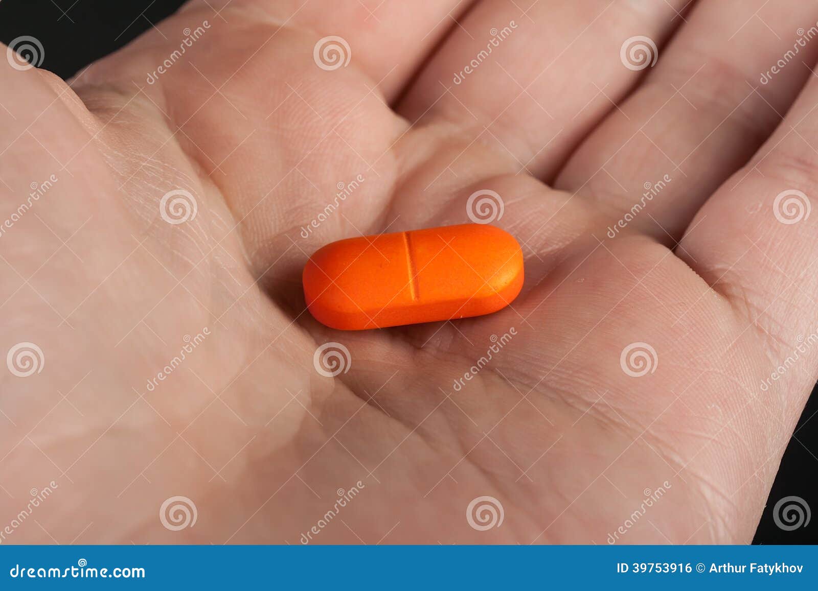 Capsules in palm stock photo. Image of loneliness, closeup - 39753916