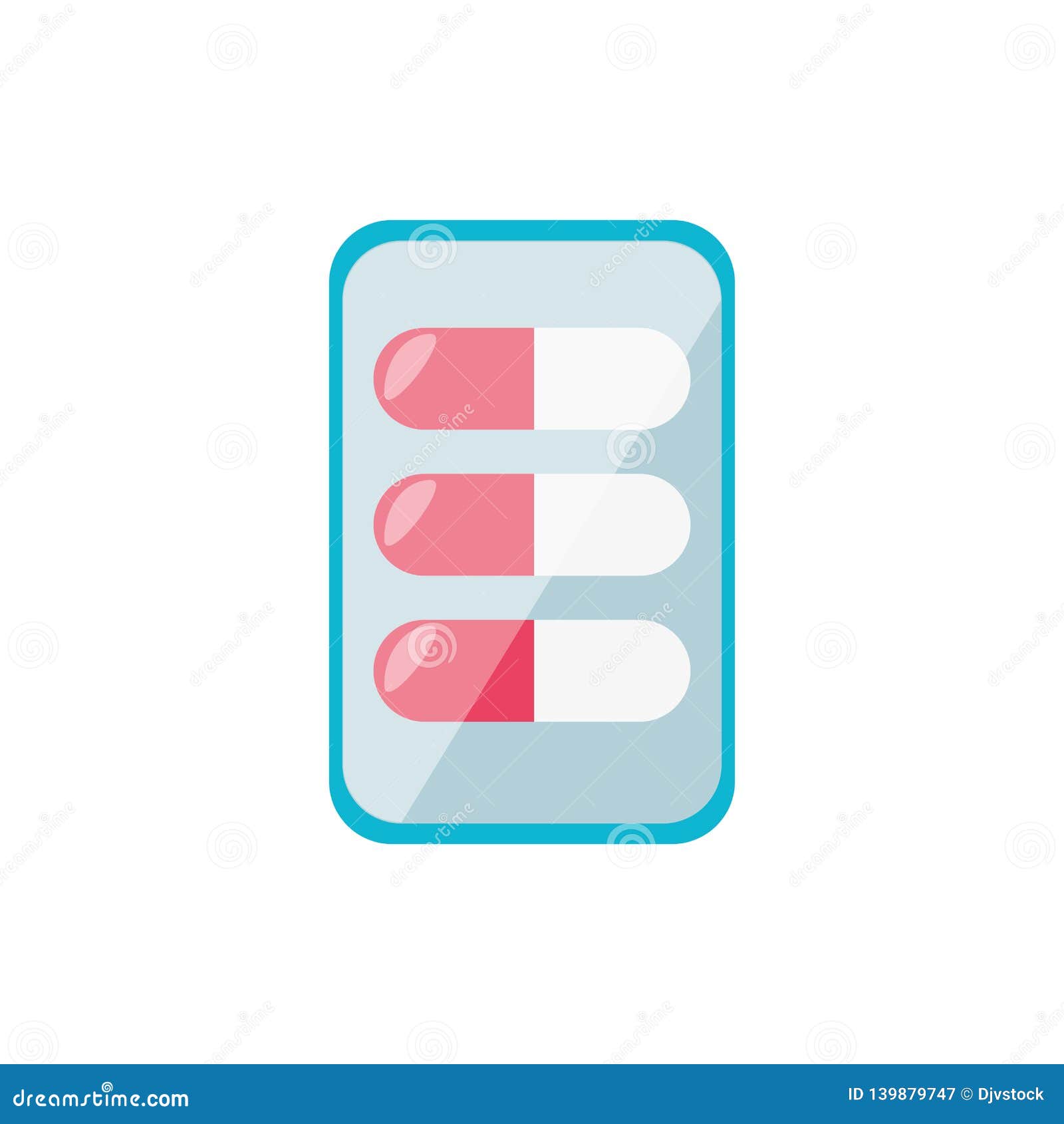 Capsules Tablet Medicine Isolated Icon Stock Vector - Illustration of ...