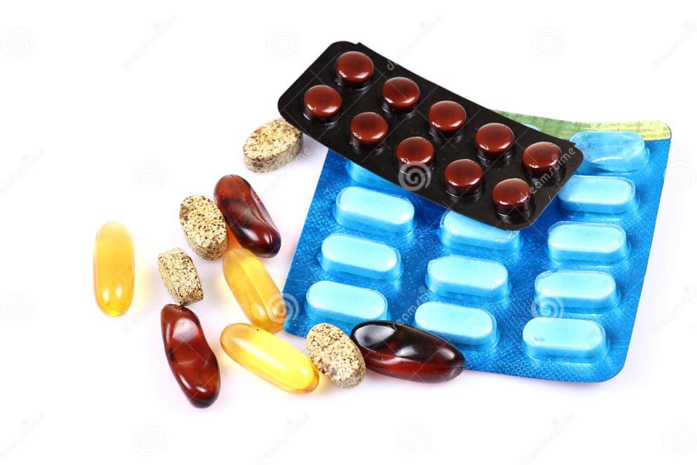 Capsules and tablets stock image. Image of linseed, healthy - 31888037