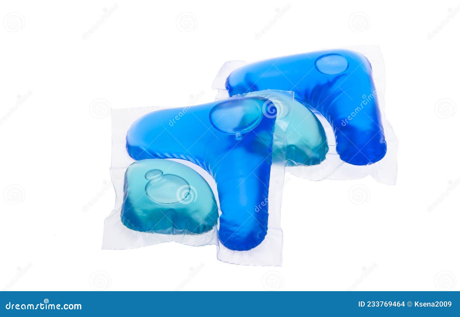 Capsules for Washing Isolated Stock Photo - Image of chemical, colorful ...