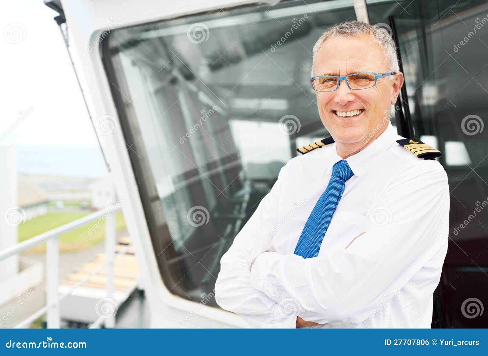 Captain Commander stock photo. Image of captain, outdoor - 27707806