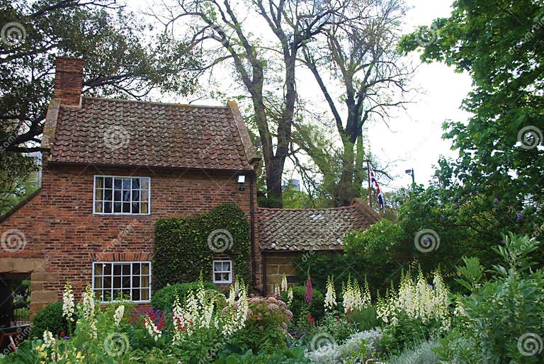 Captain Cook s cottage stock photo. Image of cottage - 11747968