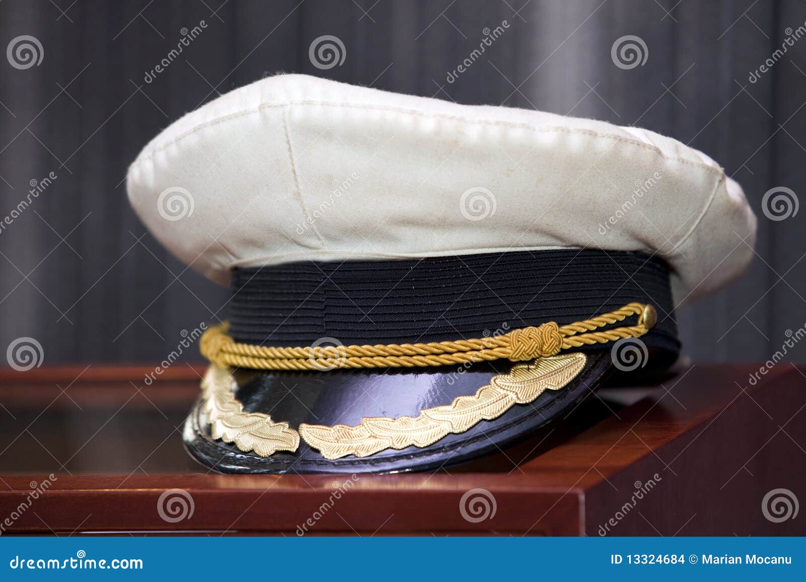 Captain hat stock photo. Image of plastic, table, captain - 13324684