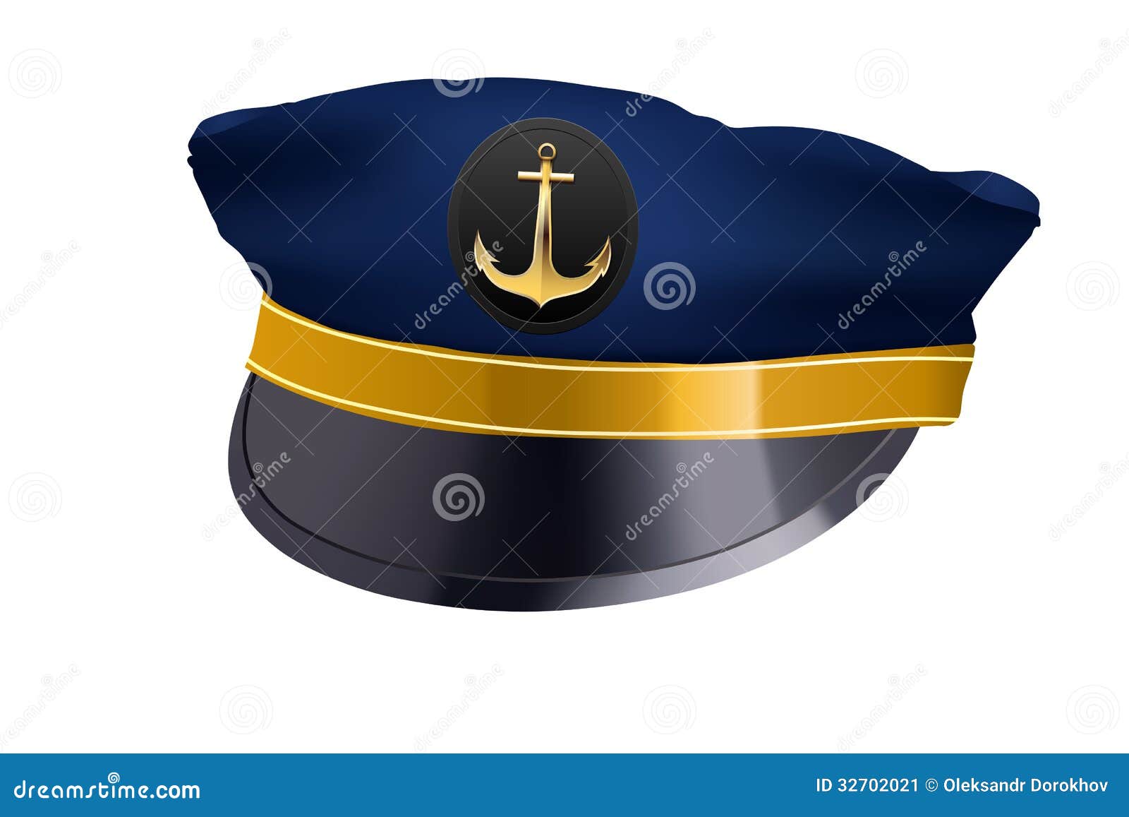 Captain Hat Cartoon Vector | CartoonDealer.com #32702021