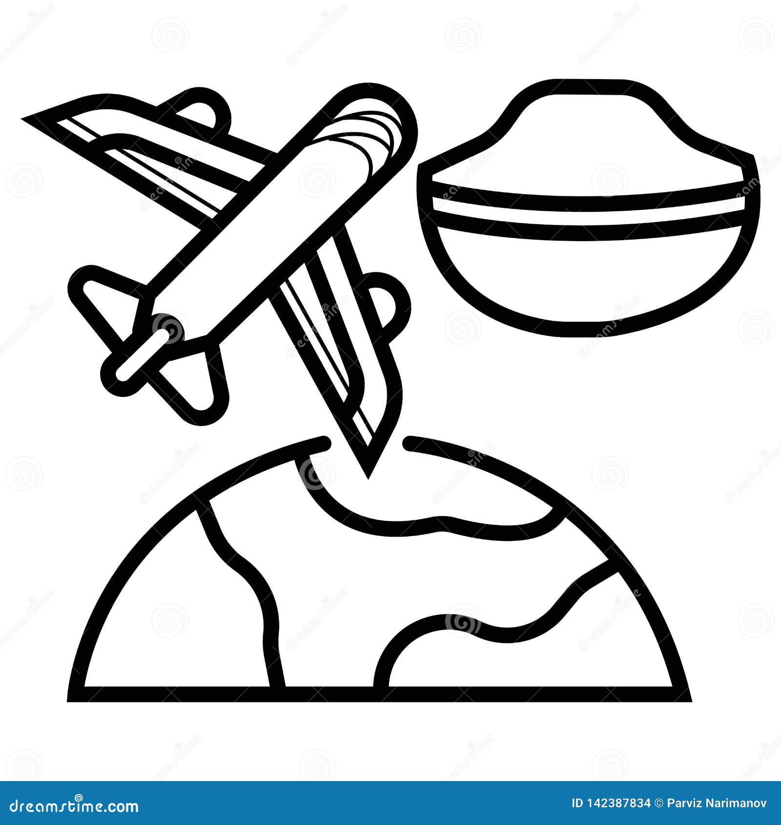 Captain icon vector stock illustration. Illustration of white - 142387834