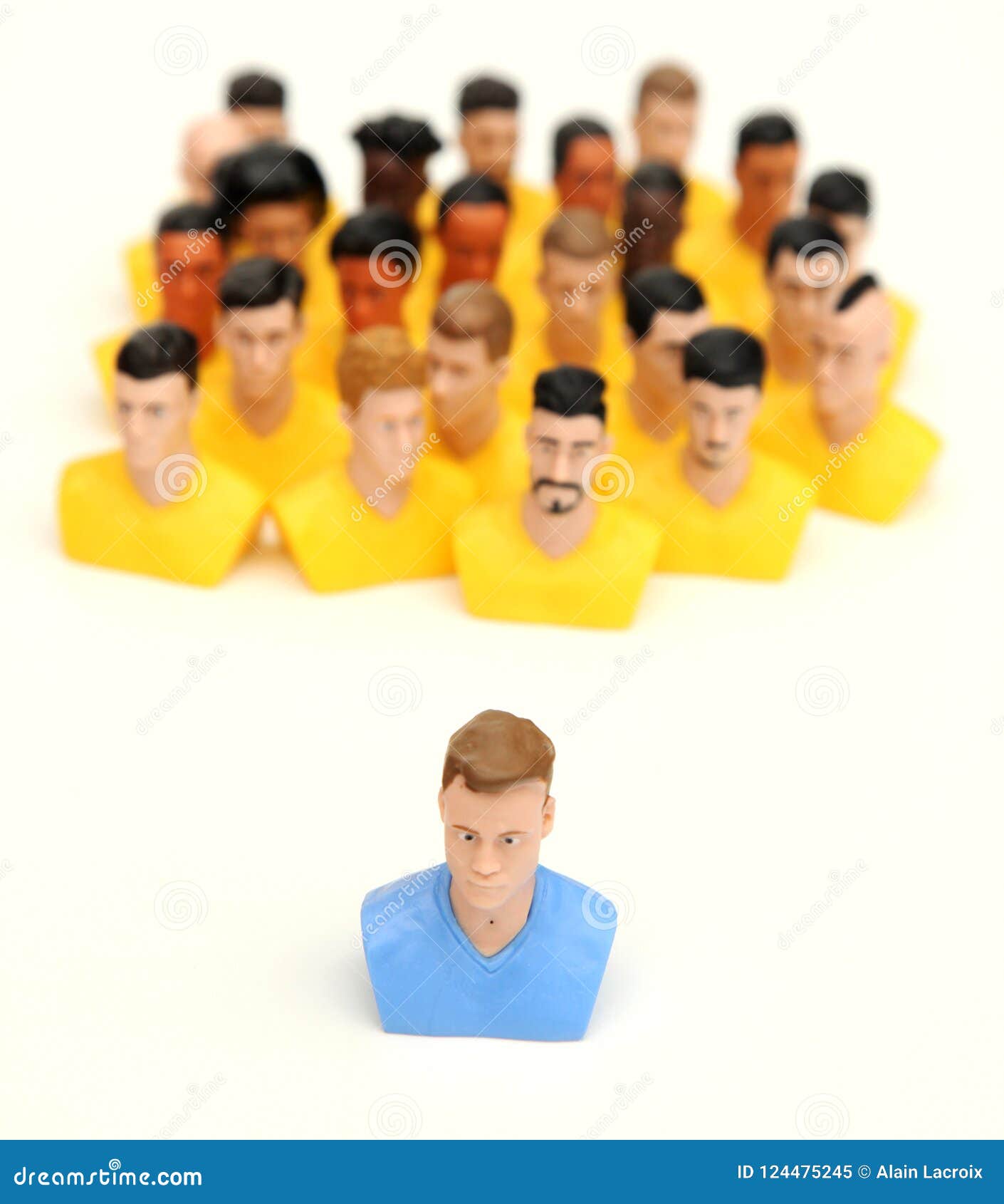 Team captain leader stock image. Image of toys, sport - 124475245