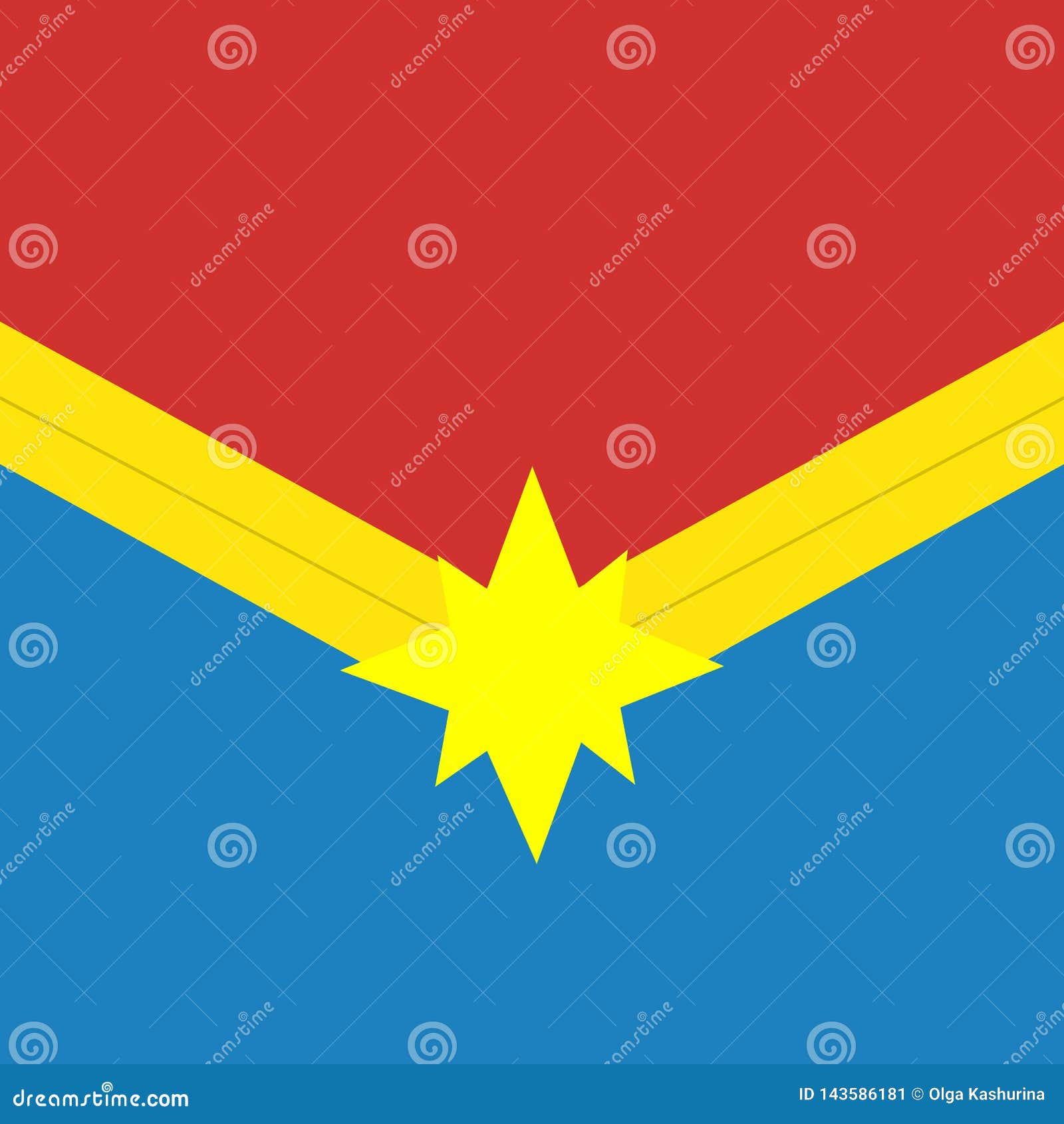 Captain Marvel Logo. Marvel Films. Superhero Icon Royalty-Free ...