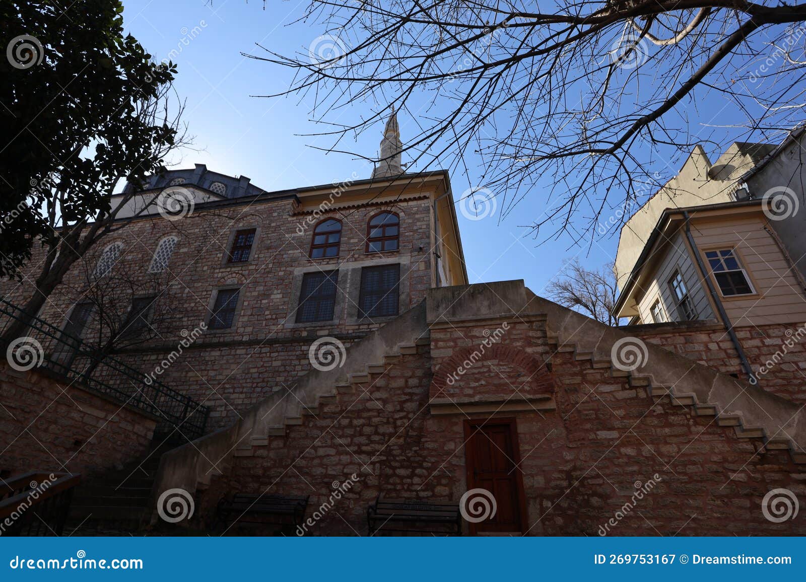 Captain Pasha Mosque Construction: 1499 in Uskudar Stock Image - Image ...