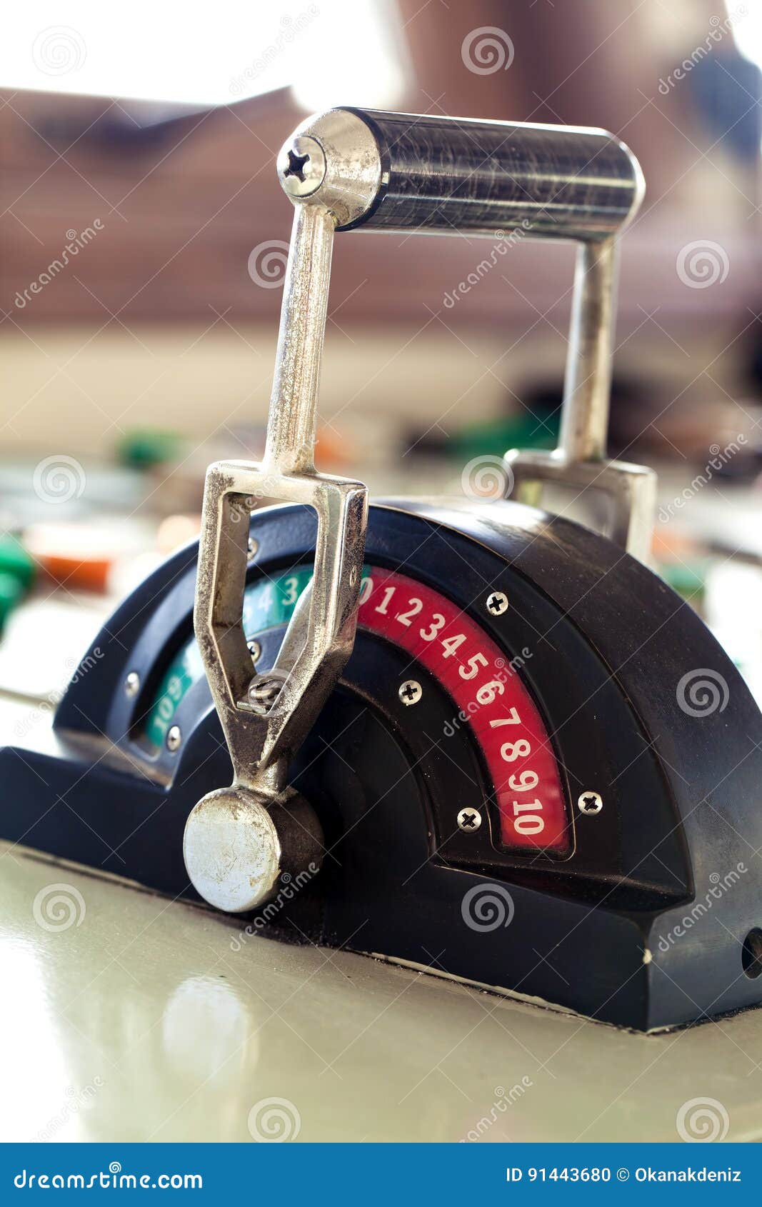 Captain`s Pavilion Ship Control Buttons Stock Photo - Image of device ...
