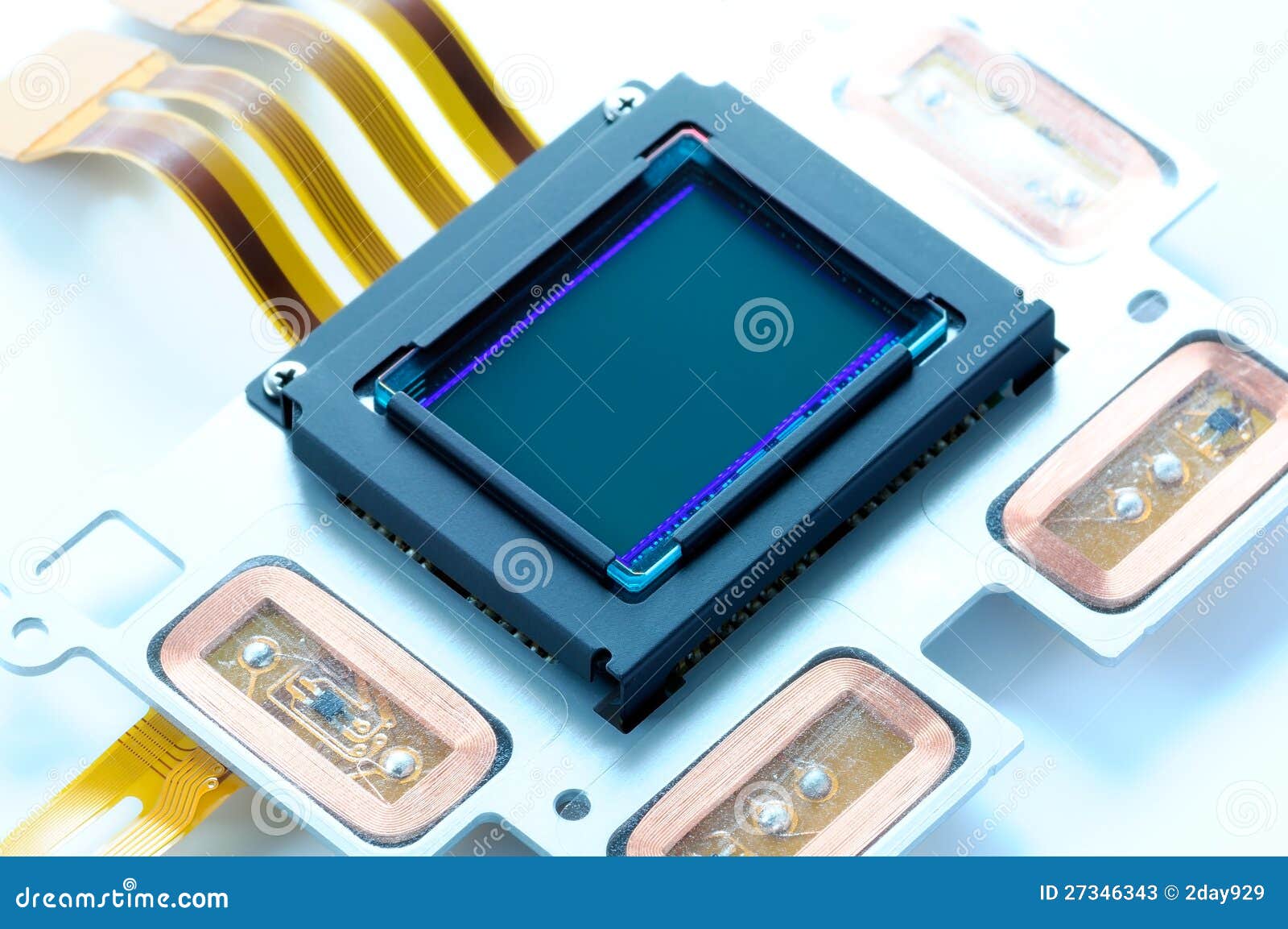 CAPTEUR DE CCD image stock. Image of objets, micro, guider - 27346343