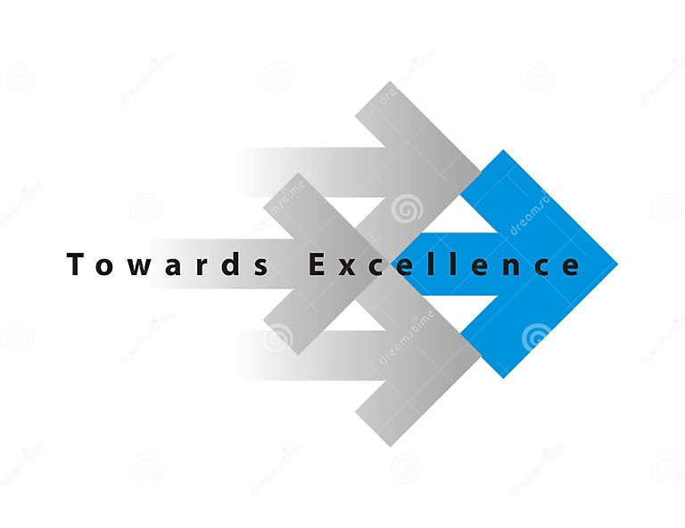 Caption / Logo-Excellence stock illustration. Illustration of compete ...