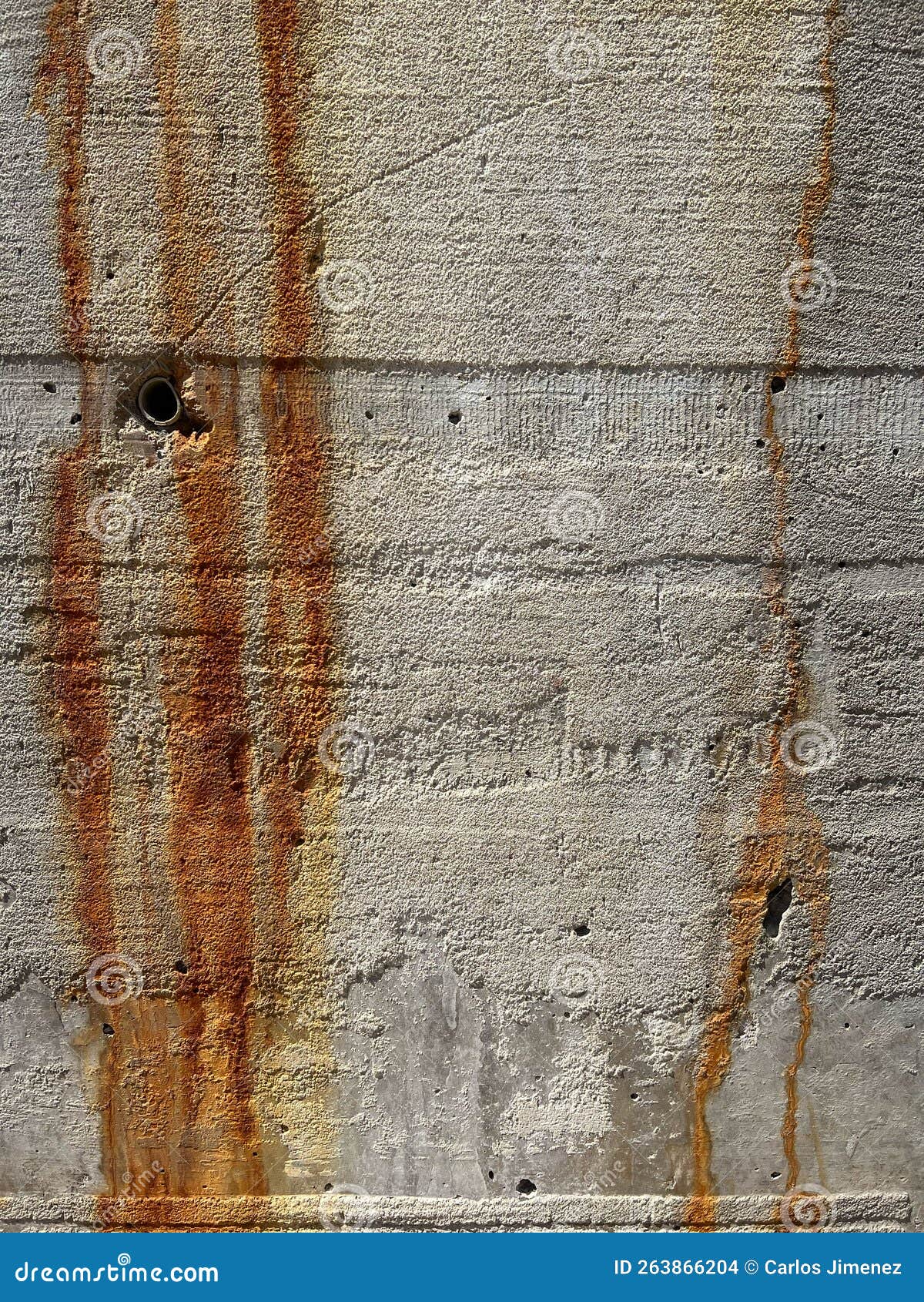 Rust over concrete texture stock photo. Image of metal - 263866204