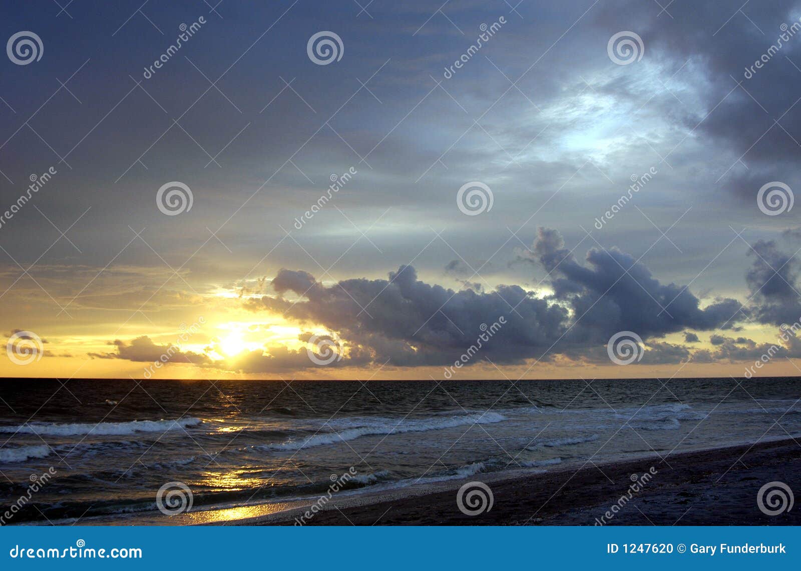 Captiva Sunset stock photo. Image of seafoam, sunset, paradise - 1247620