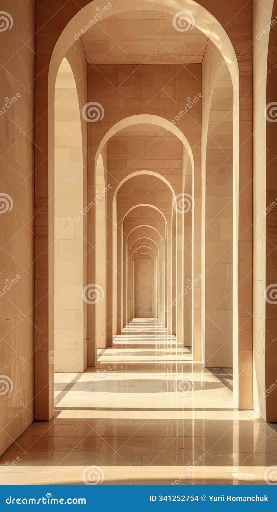 Captivating Abstract Architecture A Network Of Corridors And Serene ...