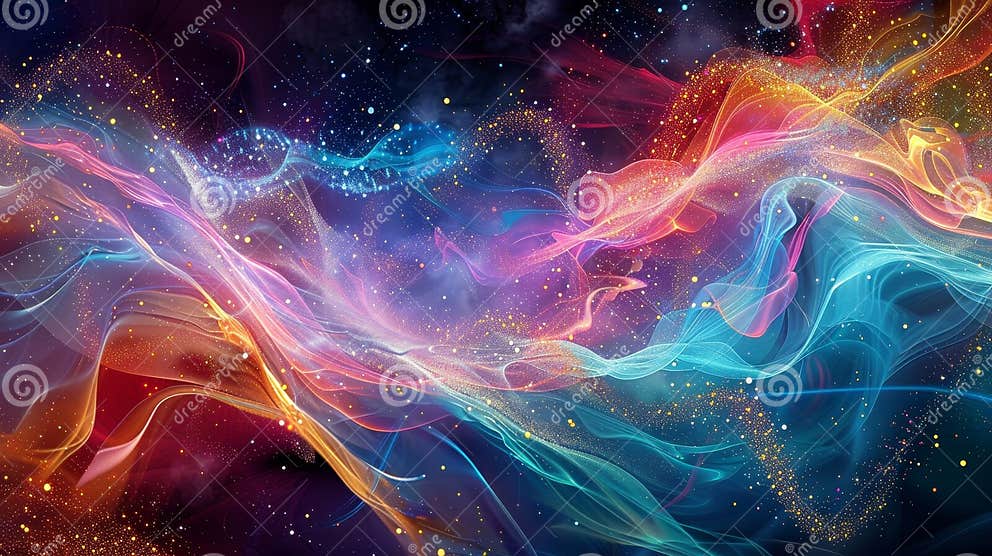 A Captivating Abstract Artwork Exploring the Depths of Quantum ...