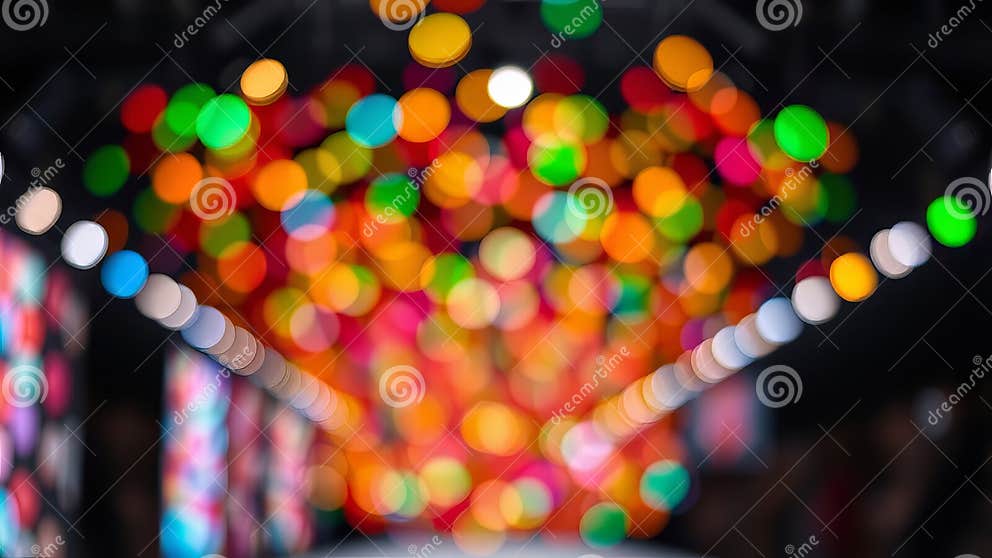 Captivating Abstract Bokeh Pattern with Vivid Colors and Sharp Focus a ...