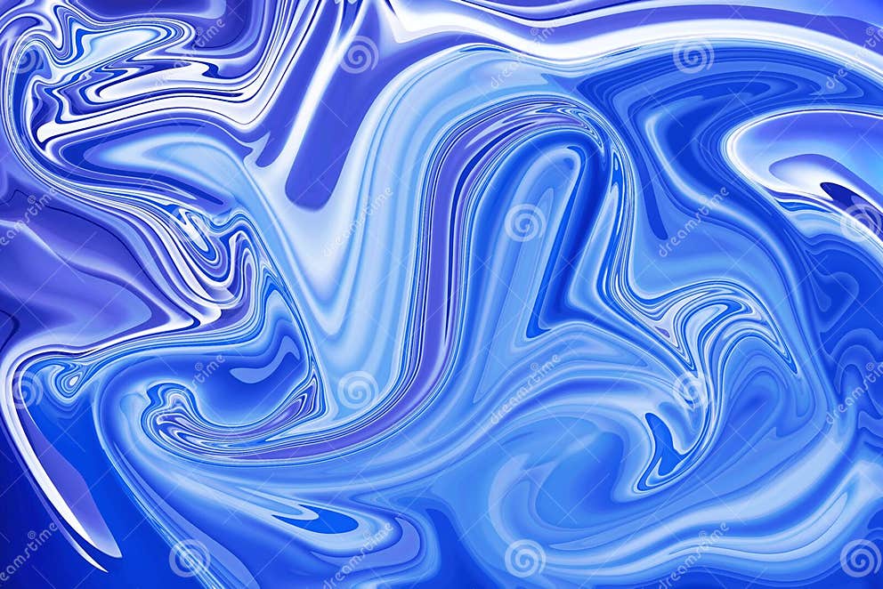 Captivating Abstract Creative with Blue Marble Page Border Backdrop Stock Illustration ...