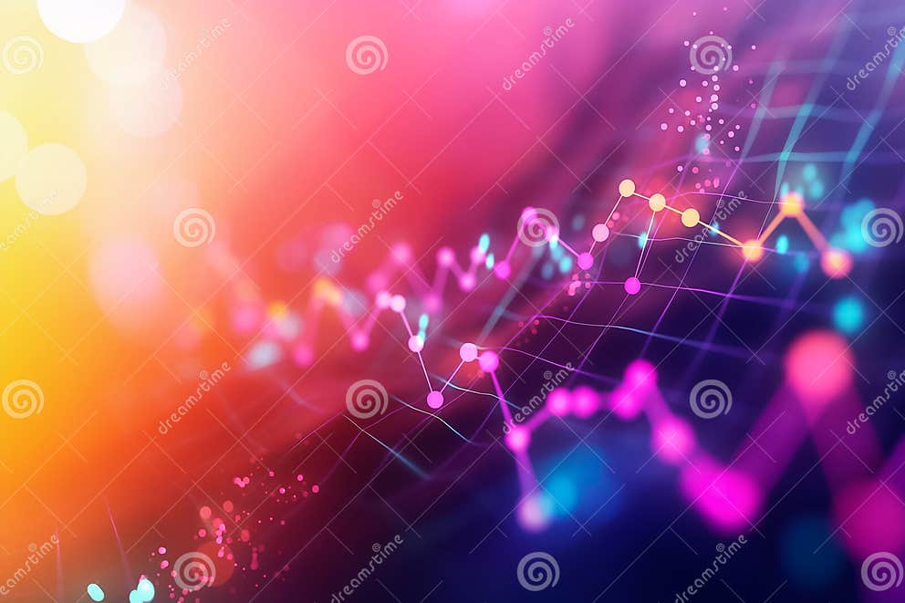 Exploration of Abstract Data Visualization Utilizing Vibrant Colors and ...