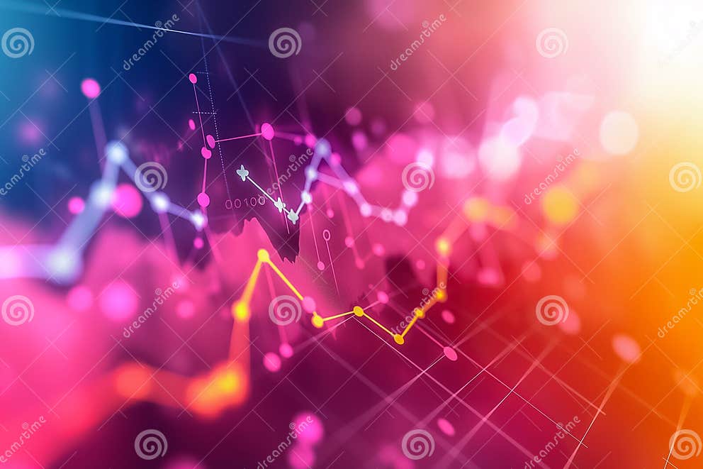 Exploration of Abstract Data Visualization Utilizing Vibrant Colors and ...