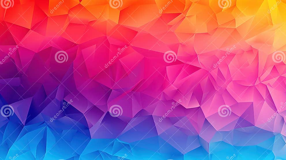 Captivating Abstract Triangle Mosaic Gradient Background Design Stock ...