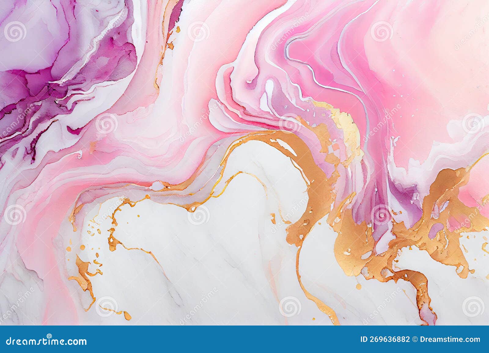 Captivating Alcohol Ink Colors Meld Together To Create a Translucent ...