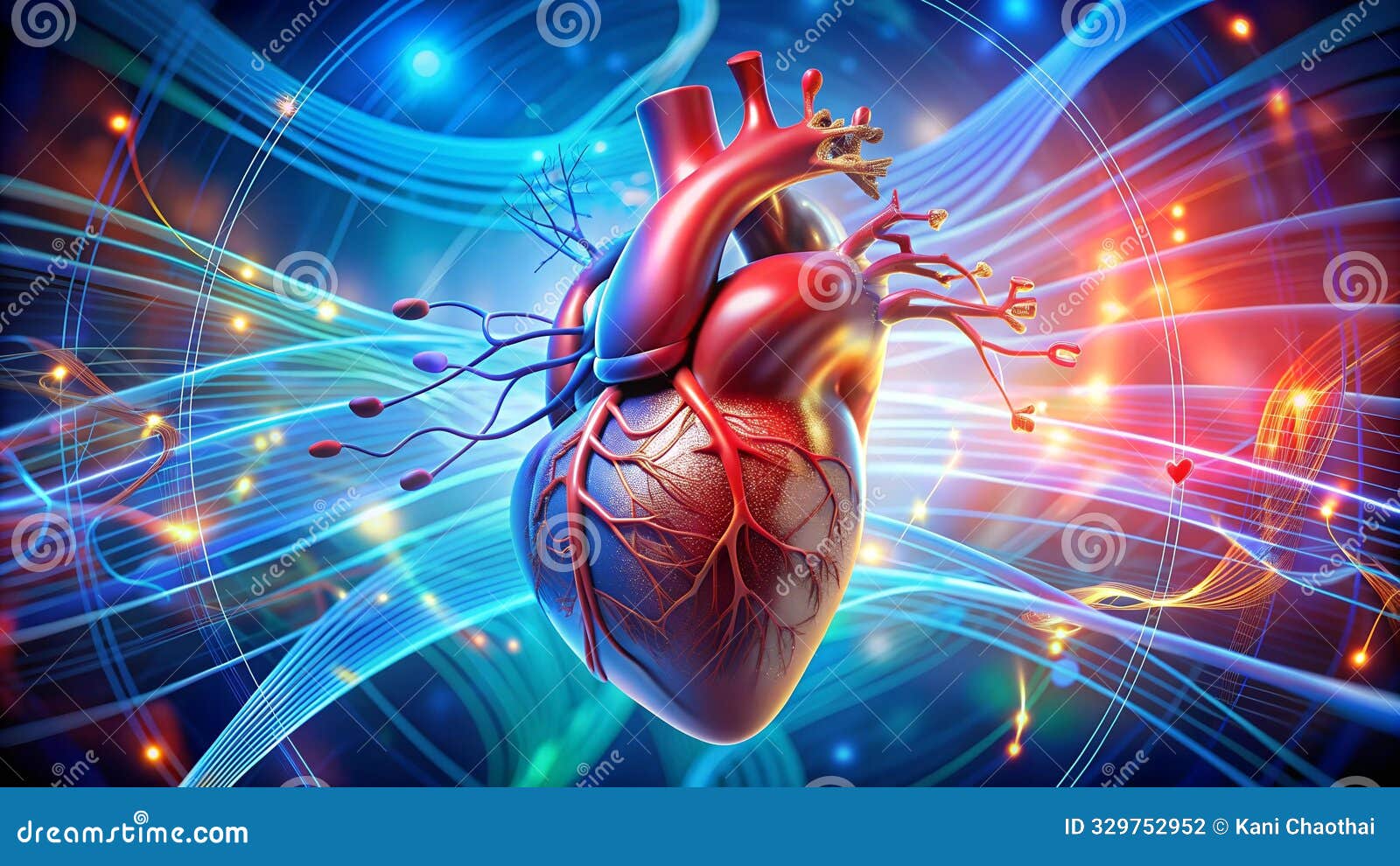 A Captivating Animated Depiction of the Human Heart S Rhythm and ...