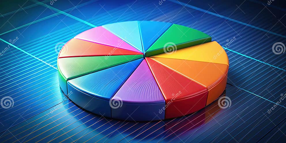 Captivating Animated Pie Chart for Business Insights Dynamic Data ...