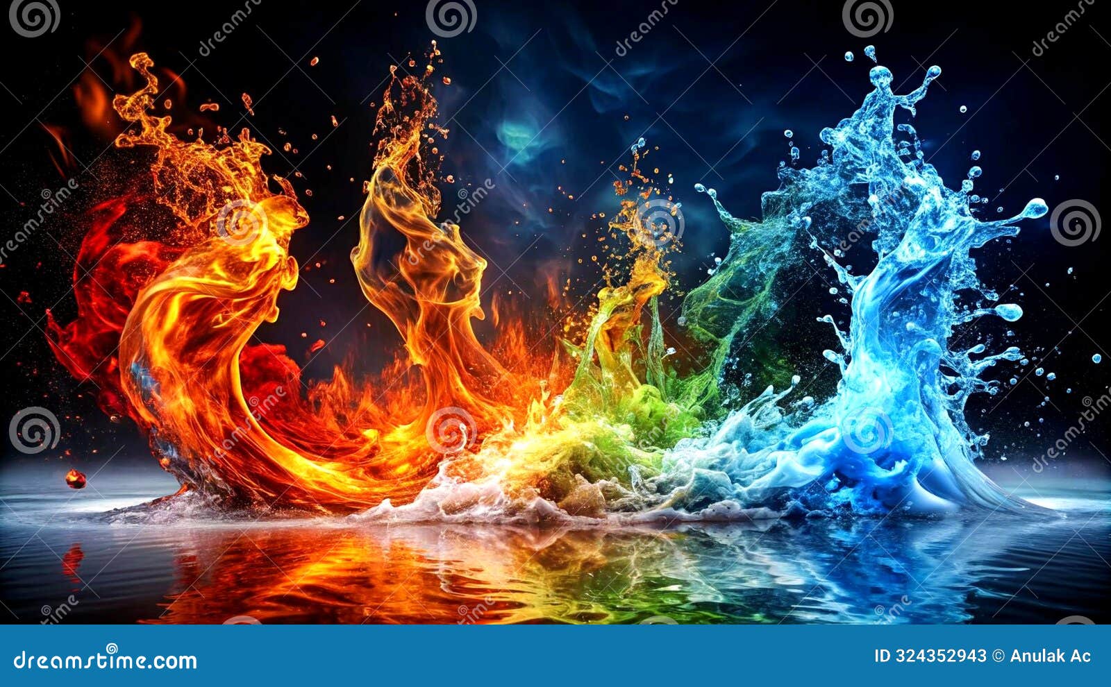 Red Water Fire Hydrant On Pavement Of City Street. Firefighting And ...