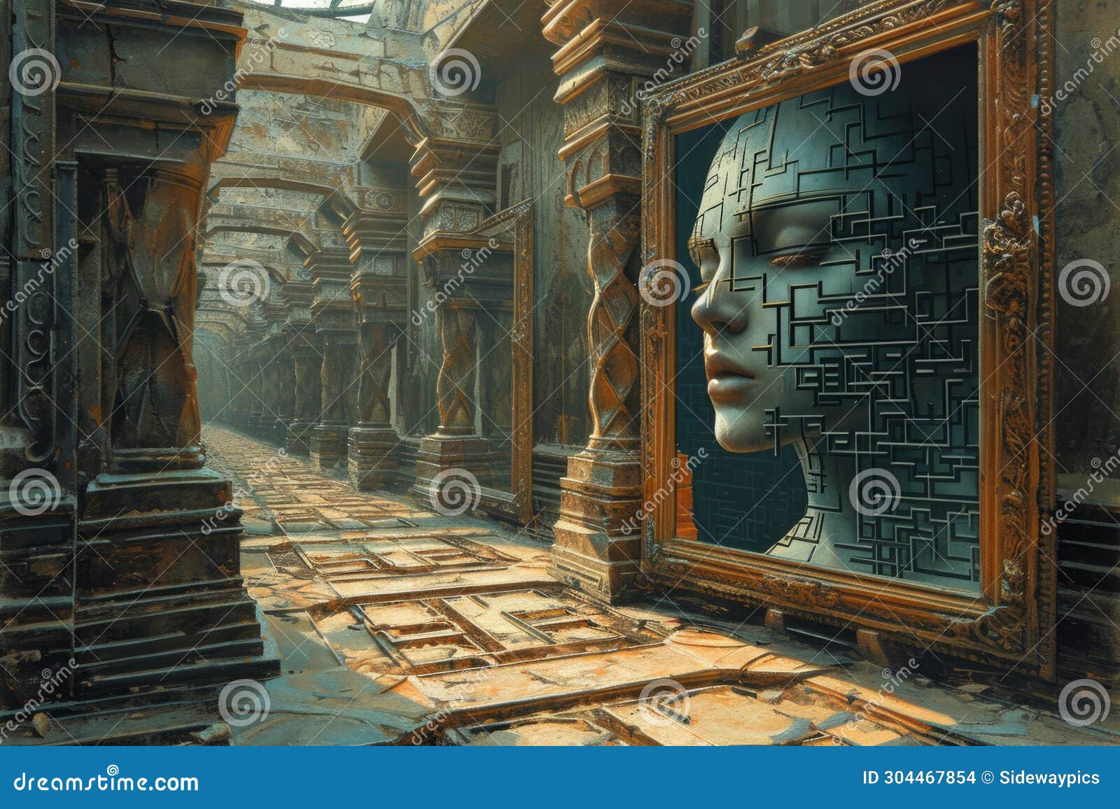 Cursed Mirror Labyrinths, Reflecting Distorted Versions of Reality and ...