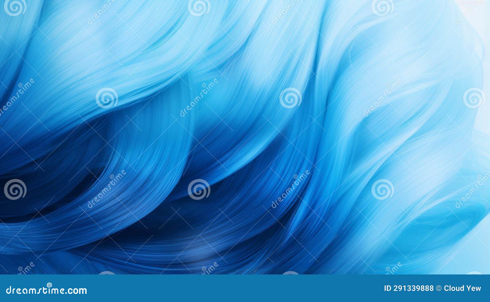 Captivating Blue Gradient, Visual Dance of Colors Stock Illustration ...