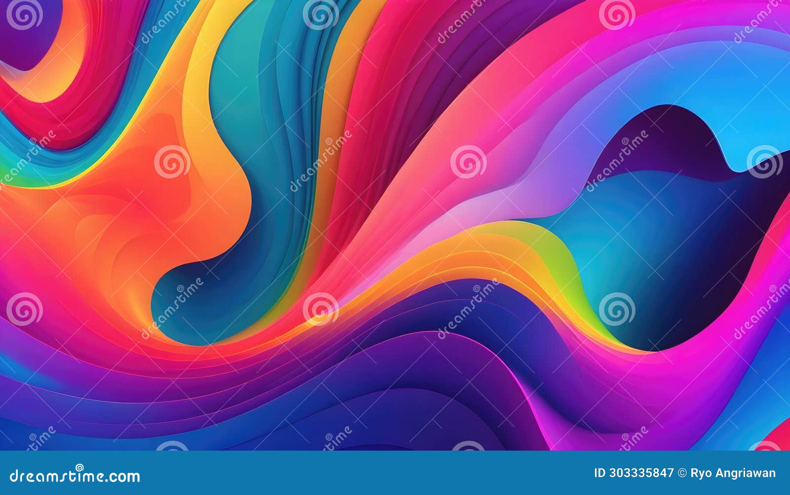 Captivating Blurred and Vivid Colorful Wallpaper Background Stock ...