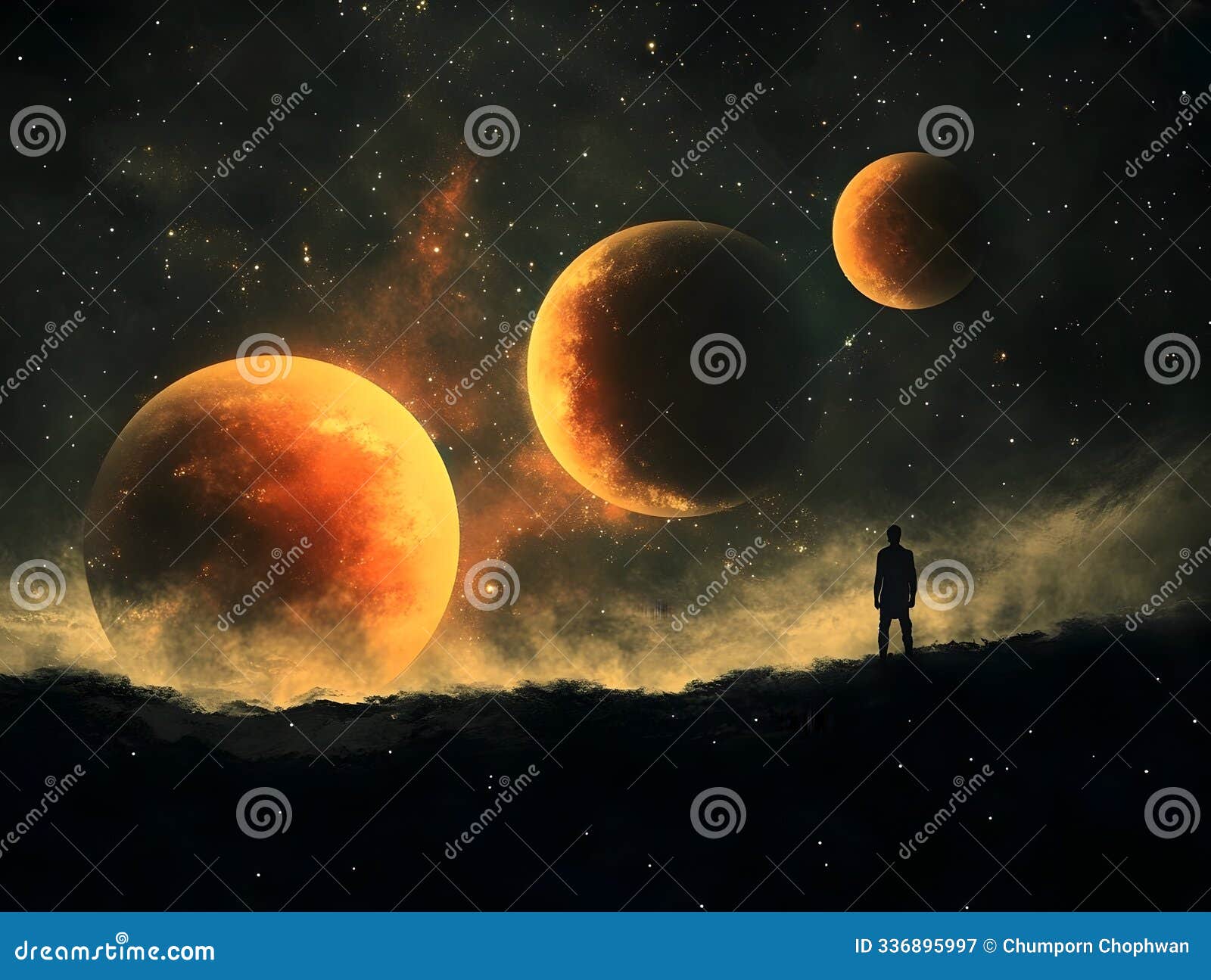 Captivating Celestial Event: A Beautifully Captured Real-Life Image AI ...