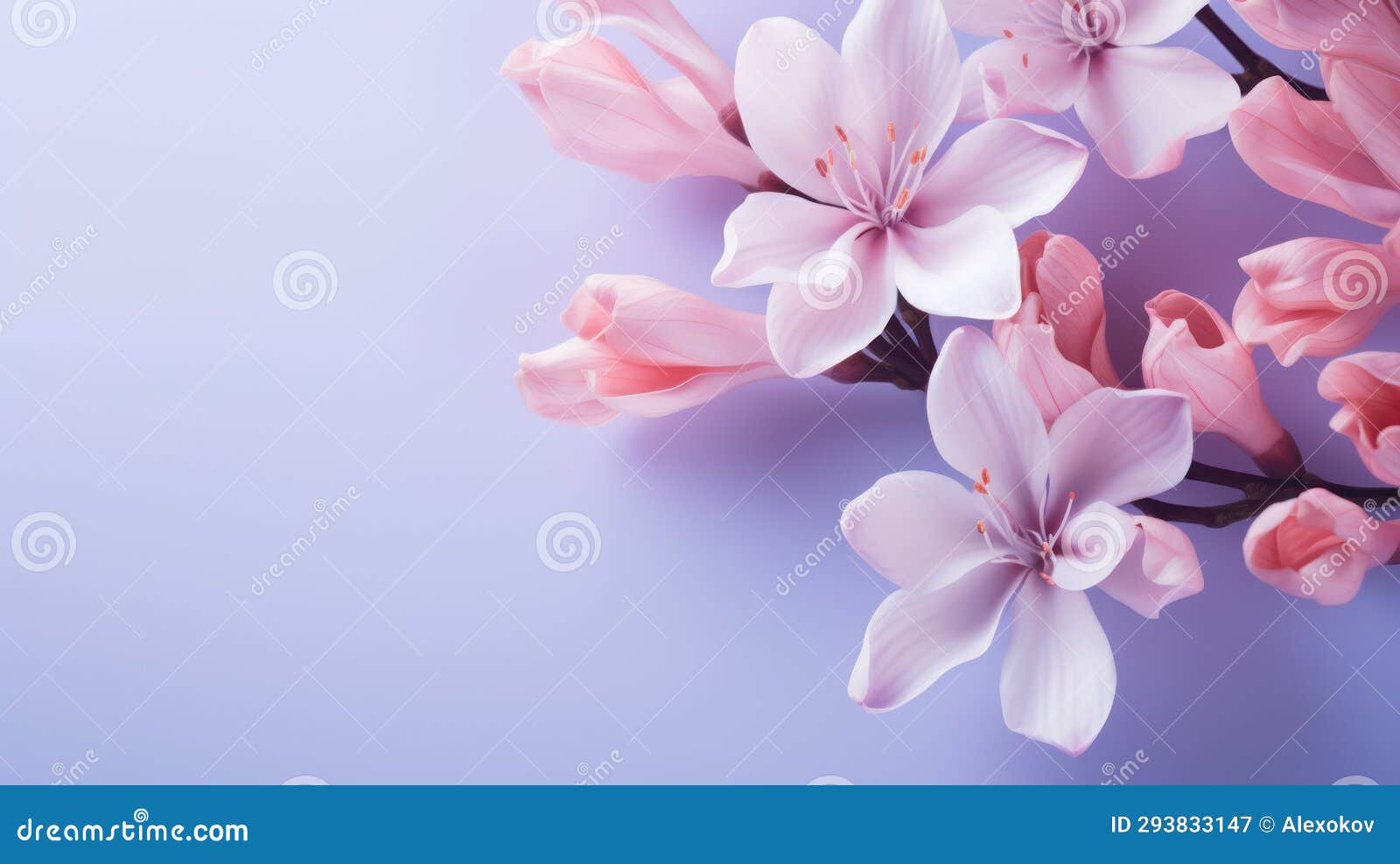 Captivating Closeup of Floral Freshness AI Generated Stock Illustration ...