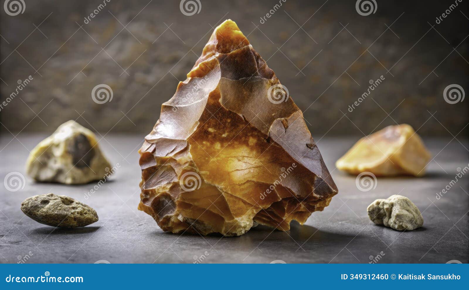 Evolution of Flint Tools: Isolated Vector Icon Collection for ...