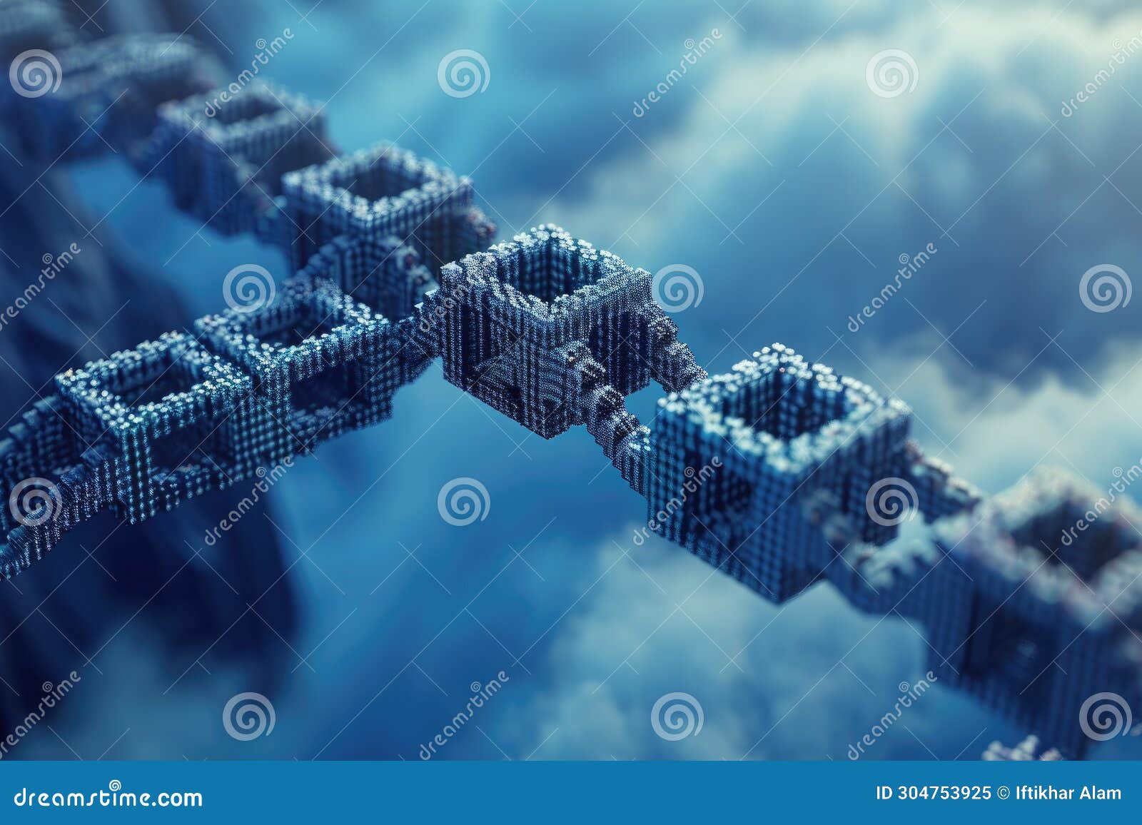 A Captivating Computer-generated Image Showcasing Floating Cubes ...