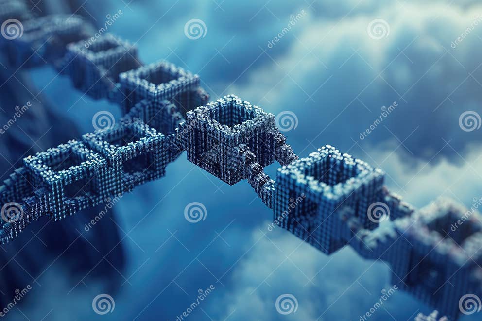 A Captivating Computer-generated Image Showcasing Floating Cubes ...