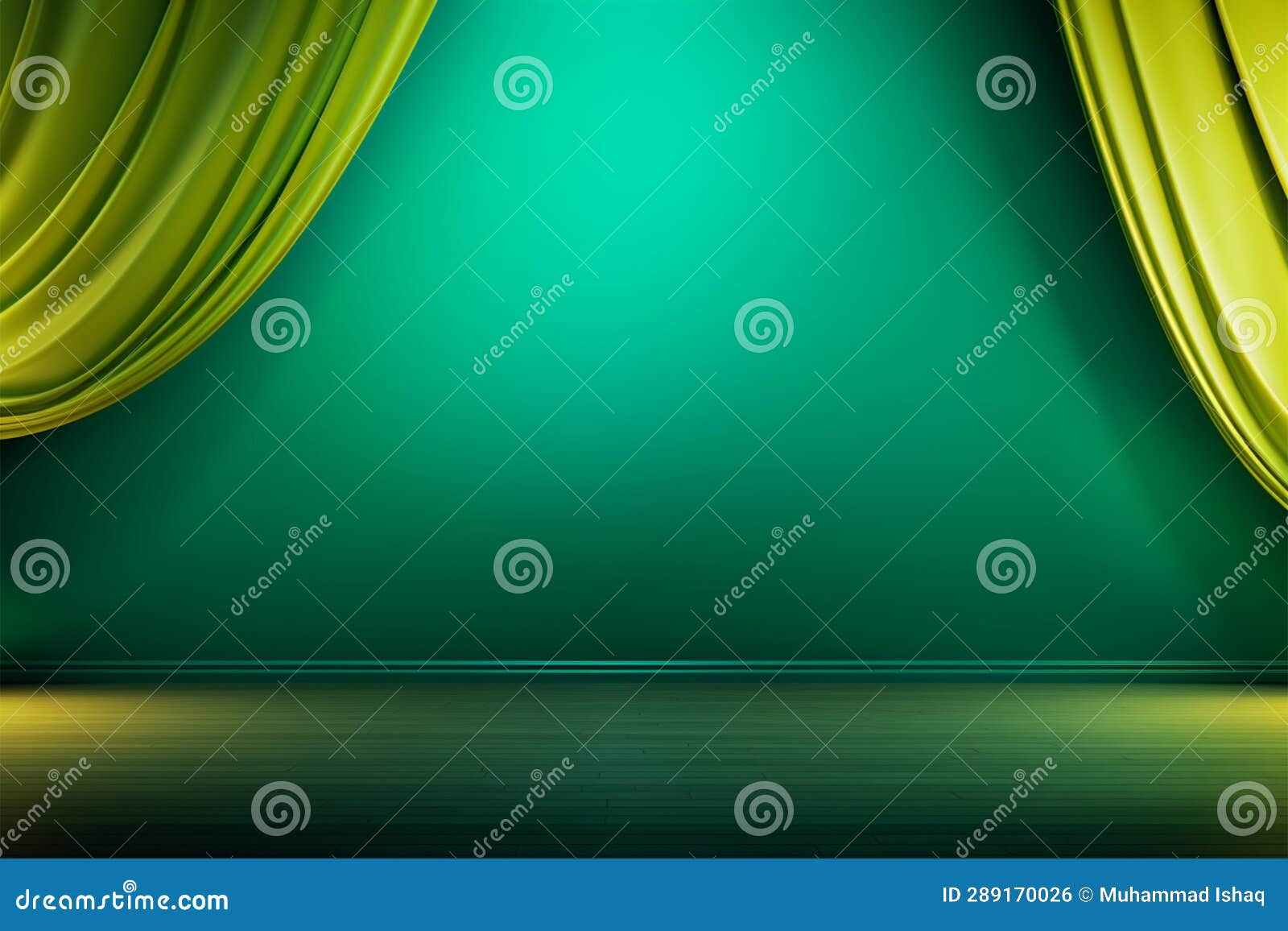 Captivating Cyan Backdrop Sets the Stage for an Engaging Social Post ...