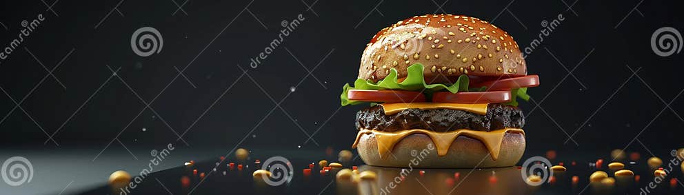 A Captivating 3D Model of a Clock Face with Hands Rotating Representing ...