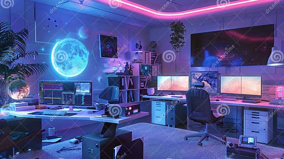 A Captivating 3D Model of a Clock Face with Hands Rotating Representing ...