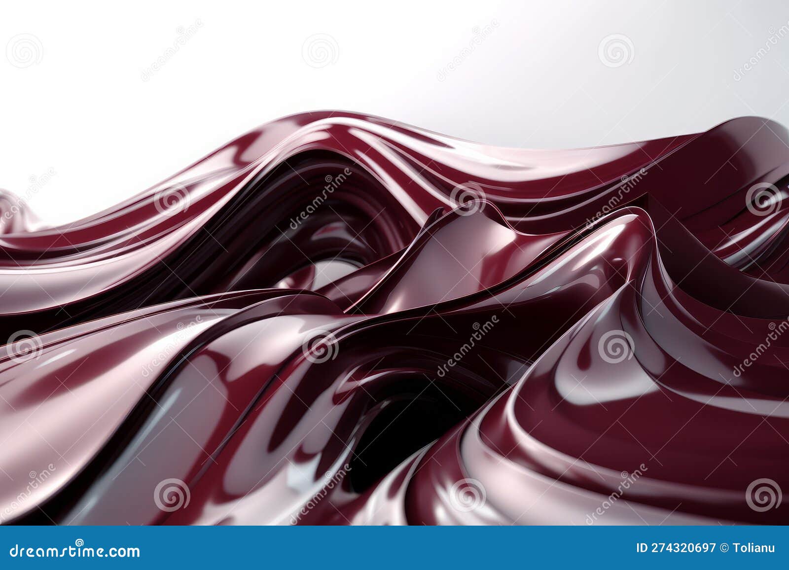 Platinum & Deep Burgundy Modern Minimalist 3D Render With Unreal Engine ...