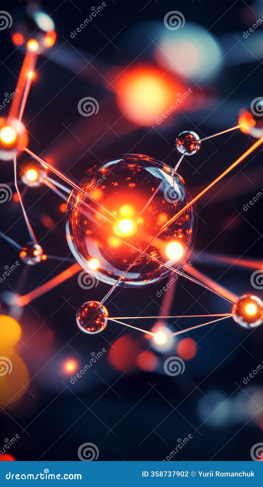 A Captivating Depiction of Solar Energy Conversion with Glowing Protons ...