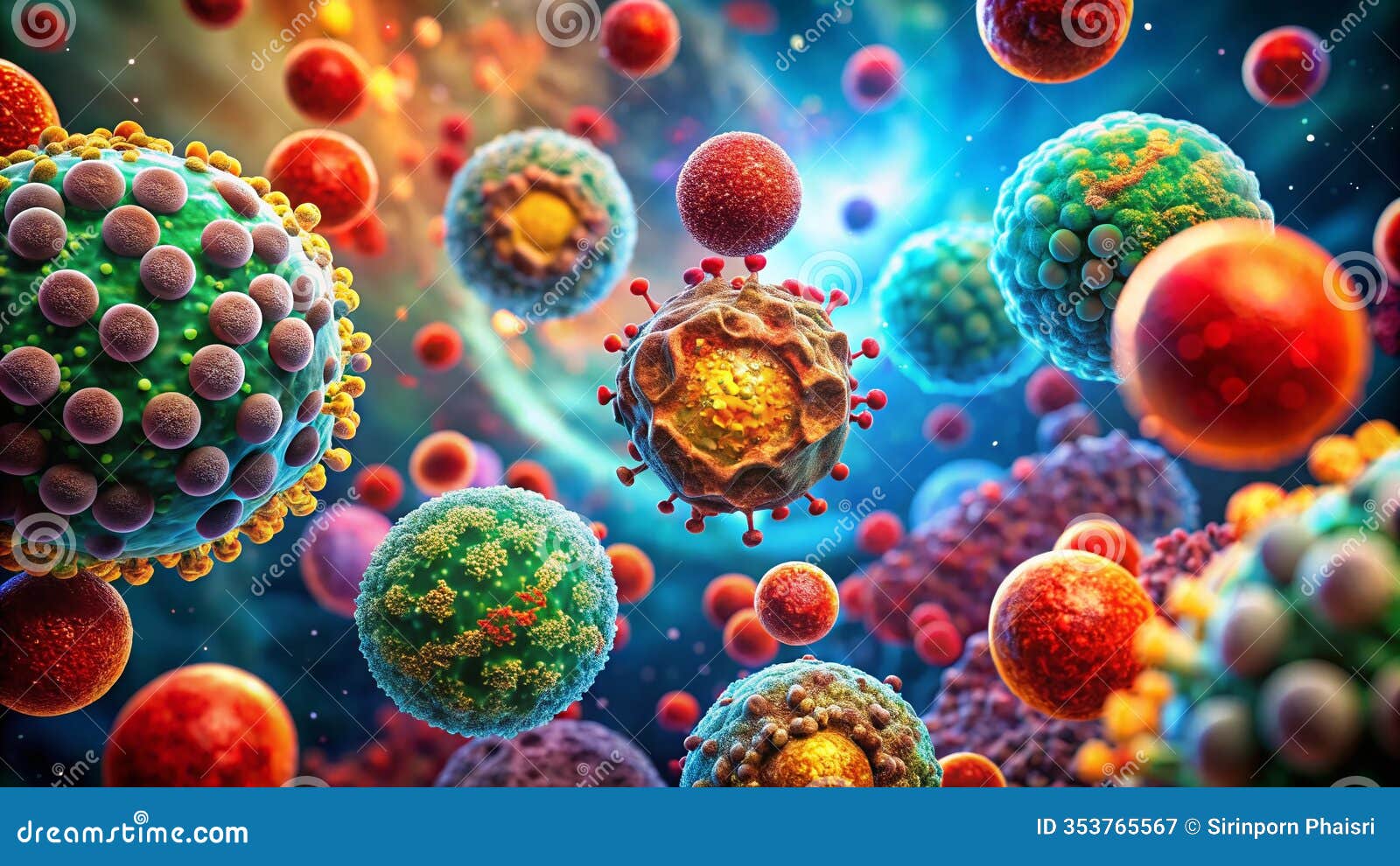 Unveiling the Intricate Dance of Blood Cells a Double Exposure of ...