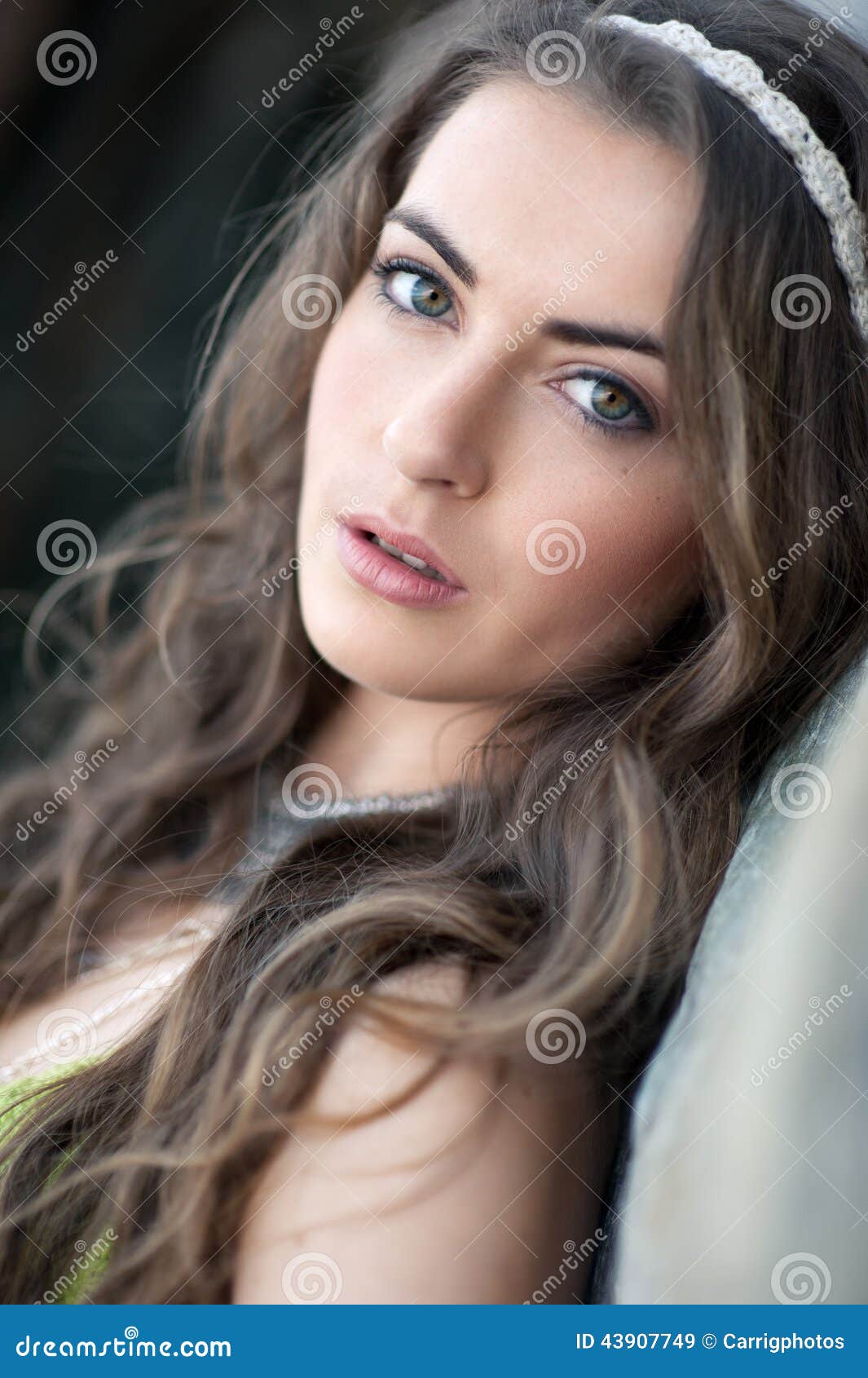 Captivating Eyes stock image. Image of female, hair, young - 43907749