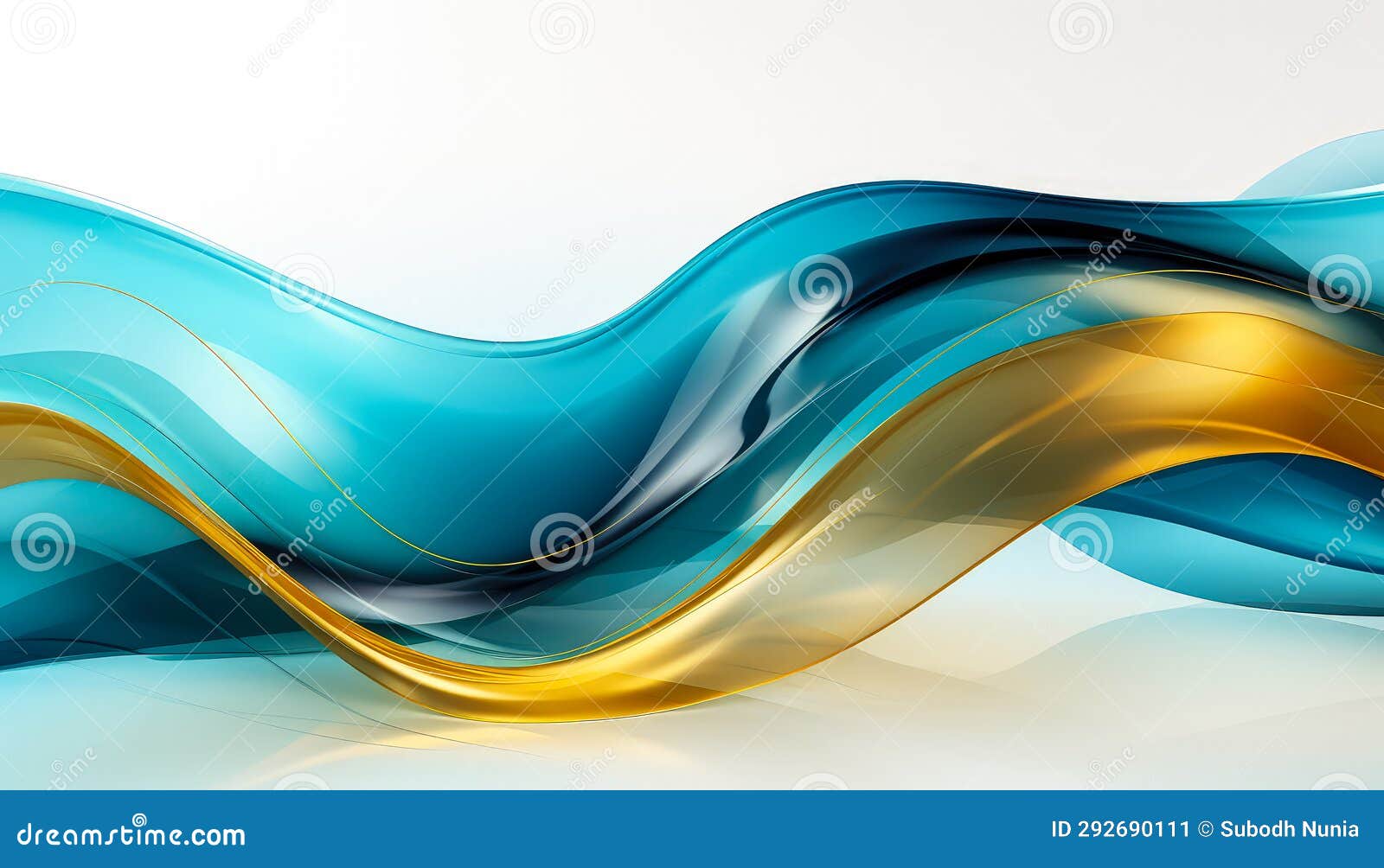Captivating Fluid Elegance Abstract Graphics Wave Illustration and ...