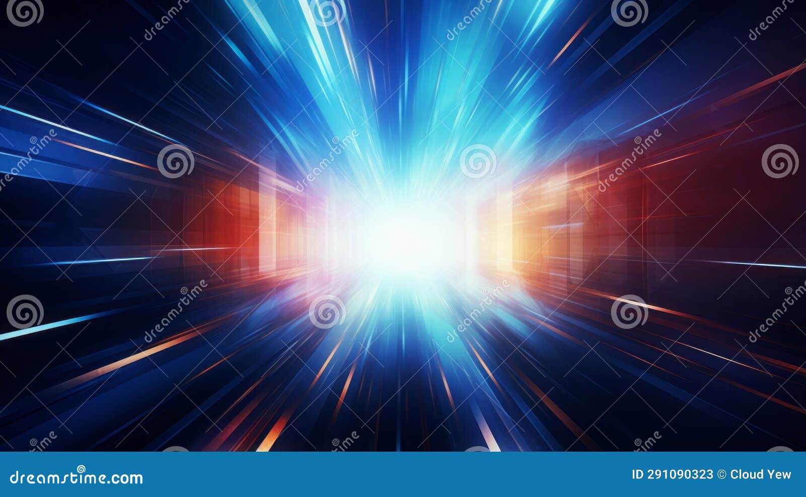 Captivating Glimpse of the Future in Abstract Background Stock ...