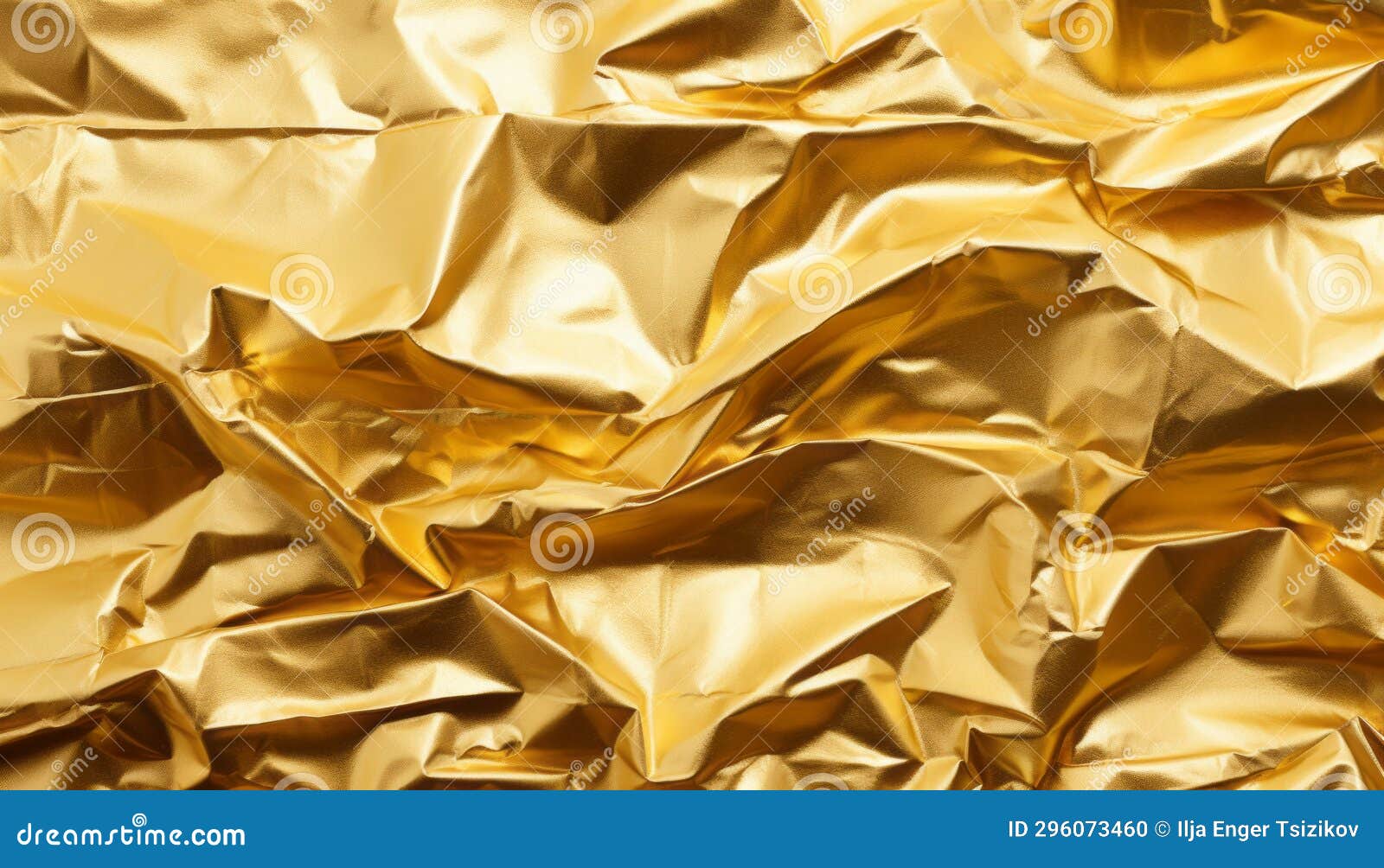 Captivating Gold Crumpled Foil Texture Backdrop for Design Projects ...