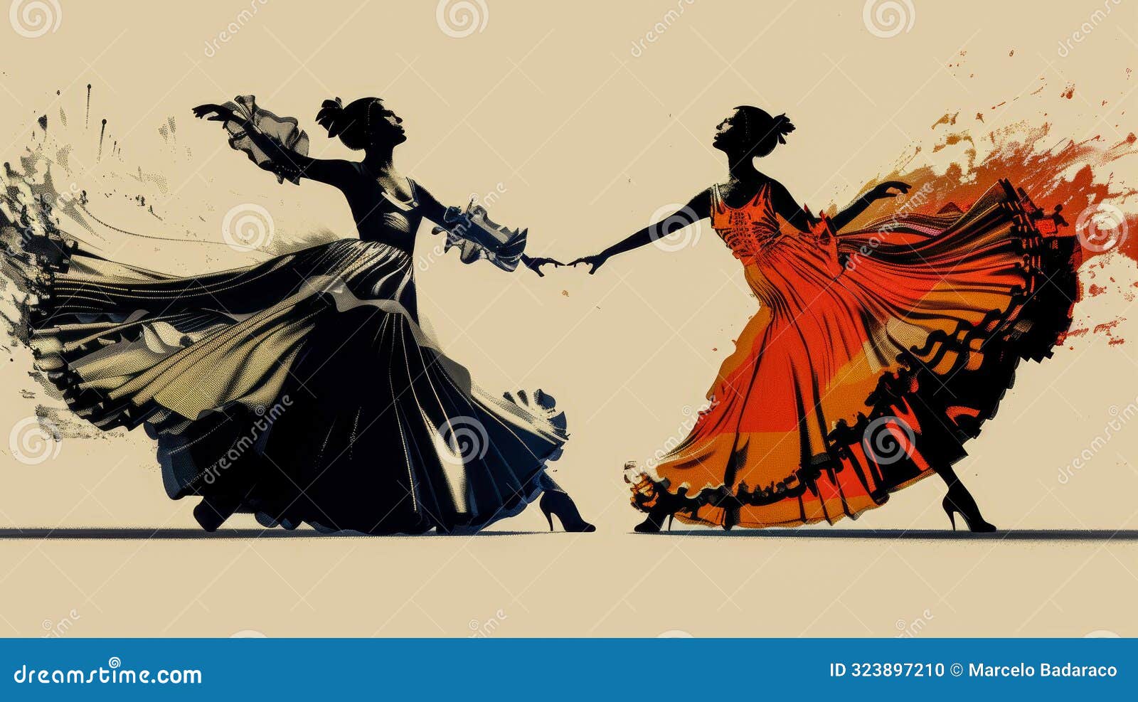 Harmony in Motion: a Choreographed Expression of Unity Stock ...