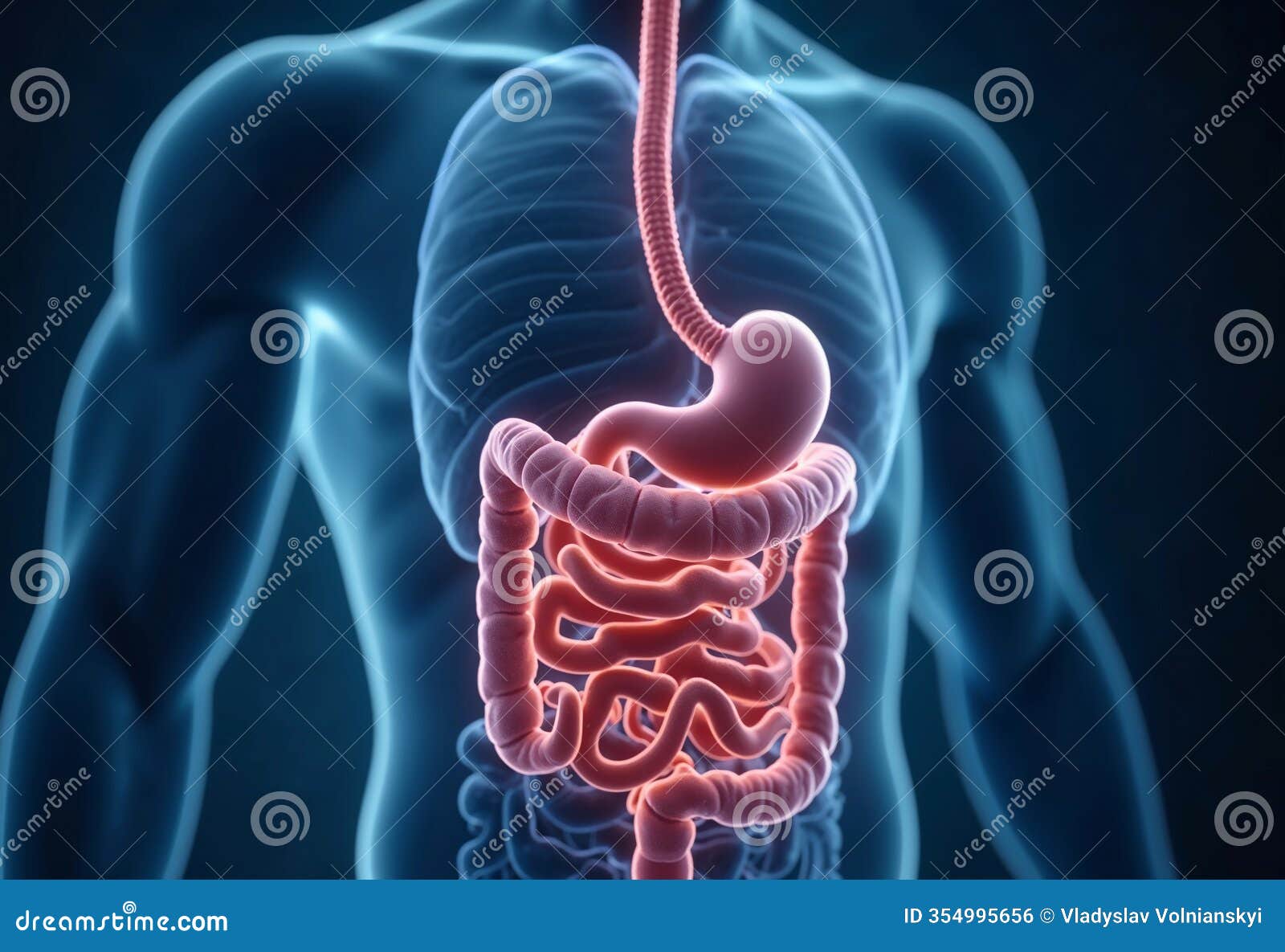 Exploring the Human Digestive System with an Artistic AI Interpretation ...