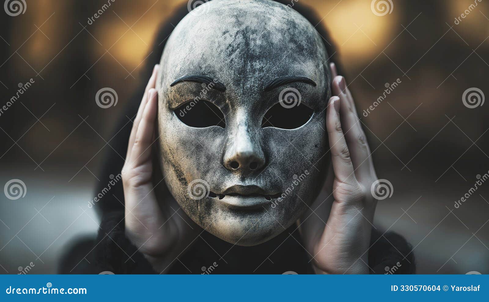 Enigmatic Scene Of A Person Walking Through A Door Into A Vibrant ...